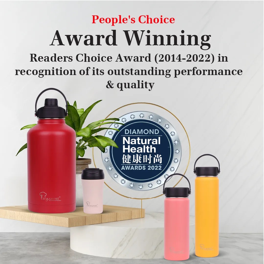 La gourmet Superwide Thermal Bottle (720ml) - Matte Surface, Durable ...