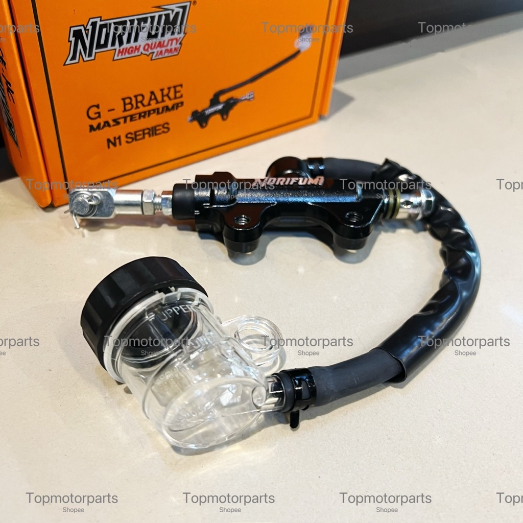Norifumi N1 Series Master Brake Pump Universal 15.87MM Black | Shopee ...