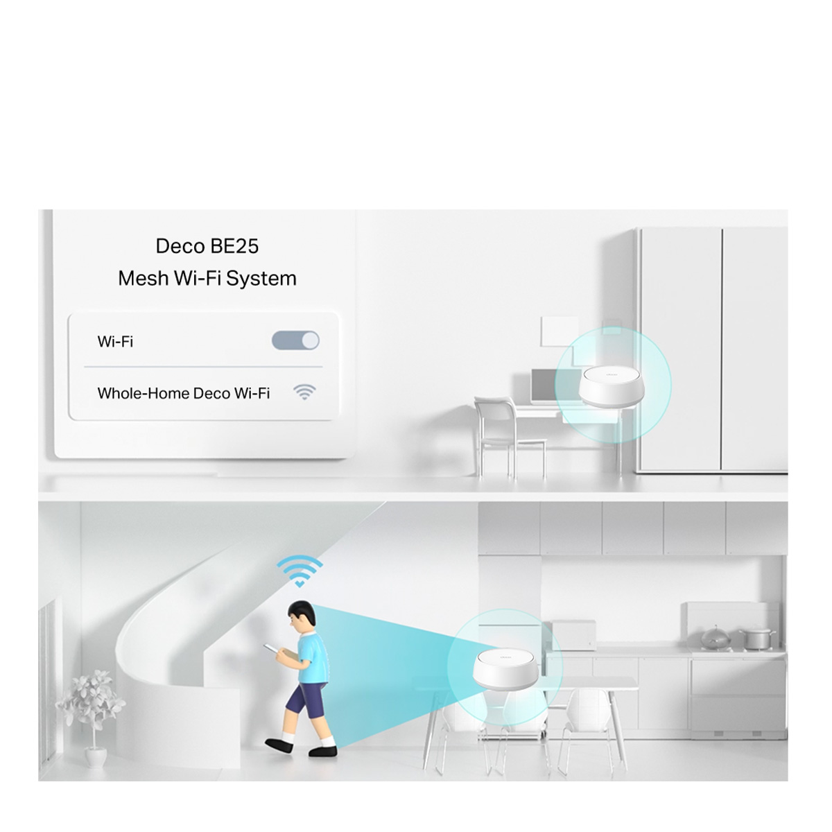 TP-Link Deco BE25 BE5000 WiFi 7 Mesh Seluruh Rumah – Dikuasakan AI ...