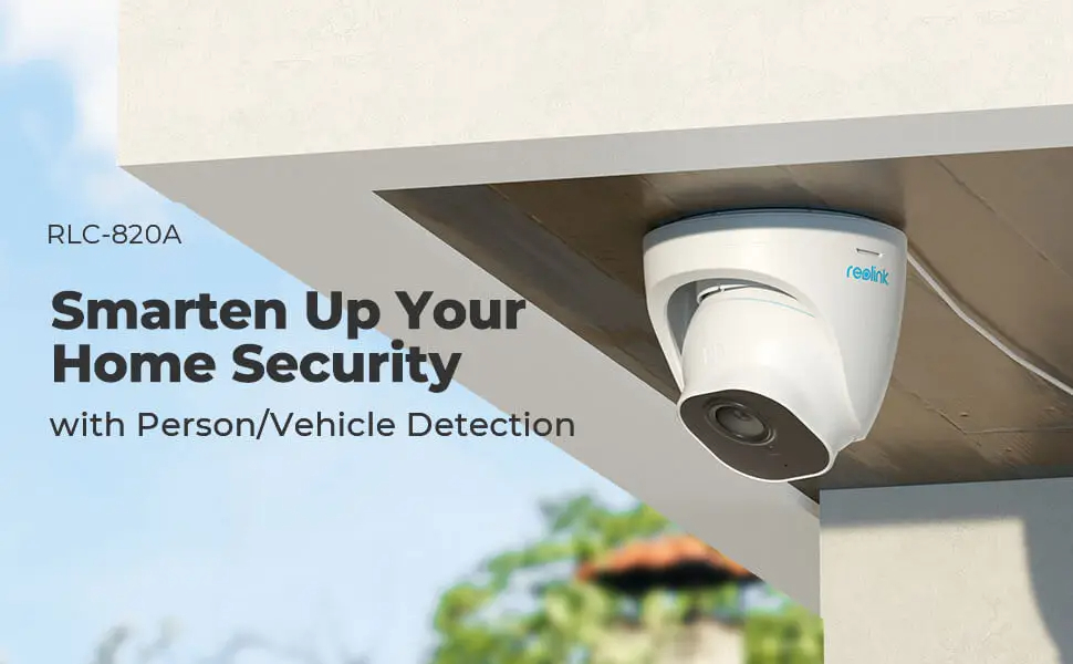 Reolink RLC-820A P334 4K 8MP HD Person/Vehicle Detection PoE Security ...