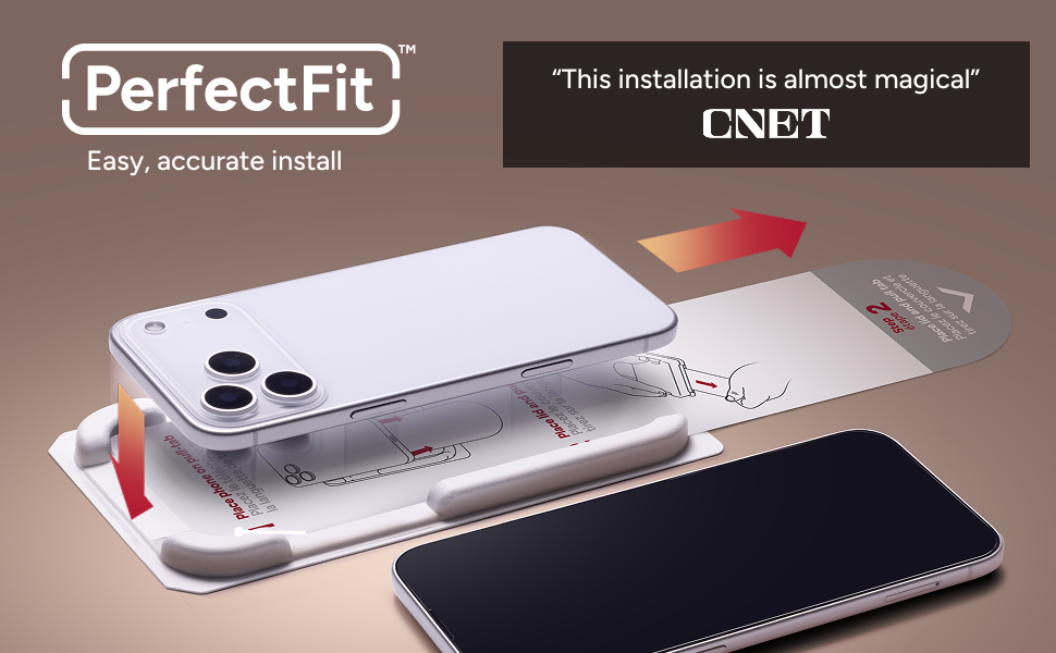 ZAGG Glass Plus Elite Edge Anti-Glare (Matte) Full-Screen Protector ...