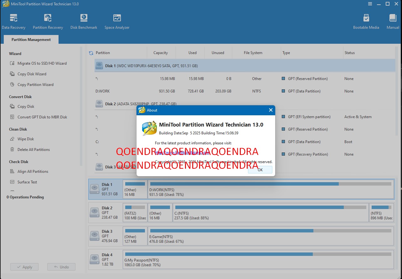 MiniTool Partition Wizard 𝐯𝟏𝟑 Easy OS Migrate🔥Technician | 𝑳𝑨𝑻𝑬𝑺𝑻 | 𝐀𝐜𝐭𝐢𝐯𝐚𝐭𝐞𝐝 | Shopee Malaysia