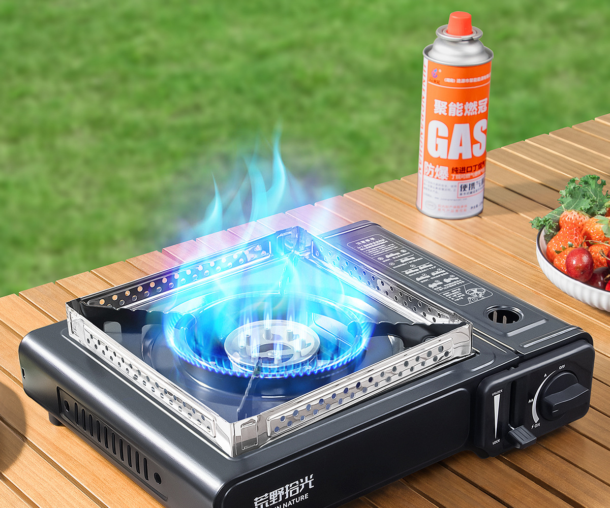 CAMPTURE®Dapur Gas/Mini Stove Gas Burner Portable Cooking Stove For ...