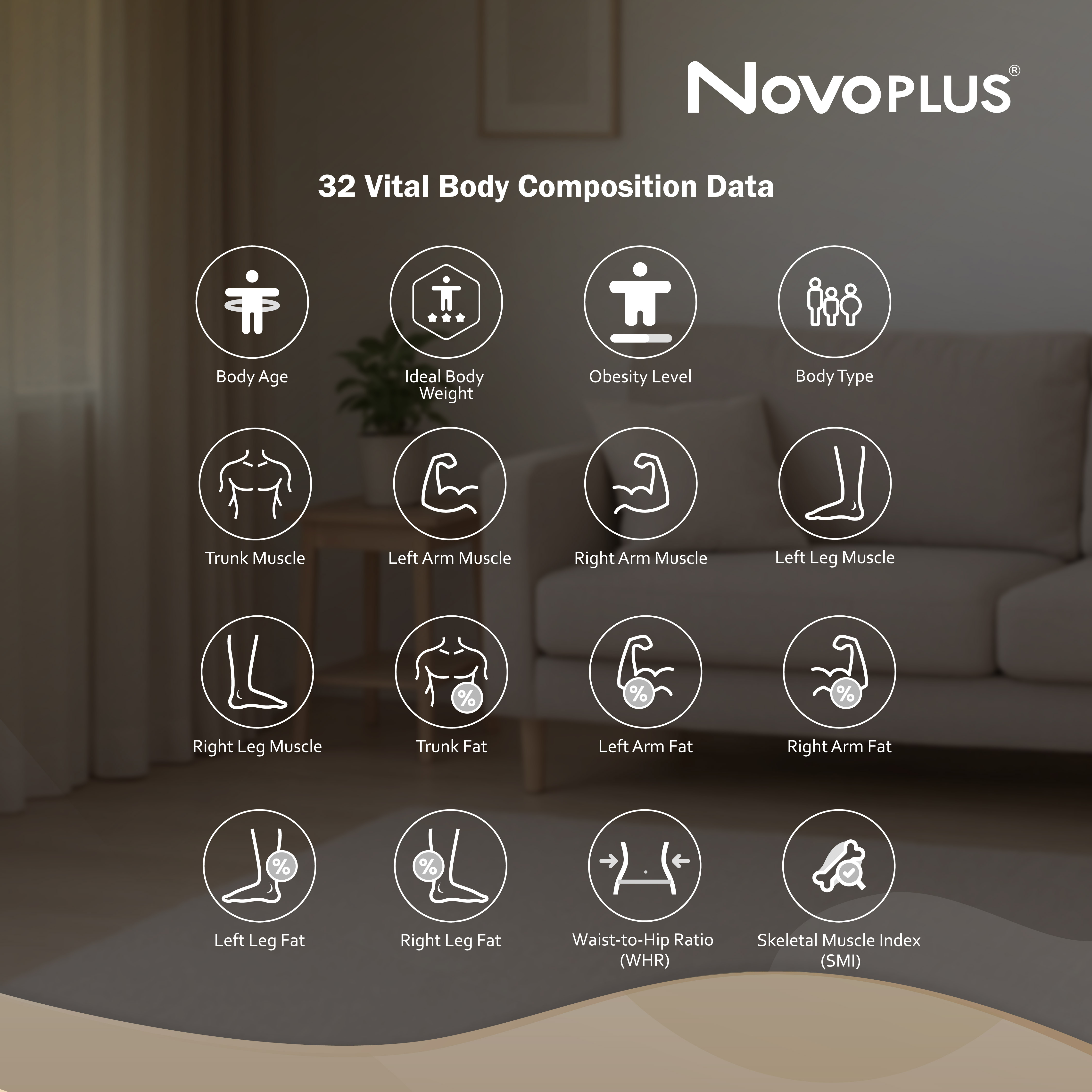 Novoplus NS248BT Professional Body Composition Scale | Shopee Malaysia