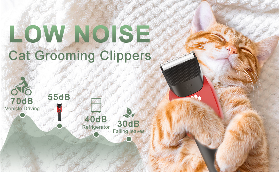 Electric Pet Hair Cutter Professional Pet Cat Dog Hair Clipper Trimmer ...