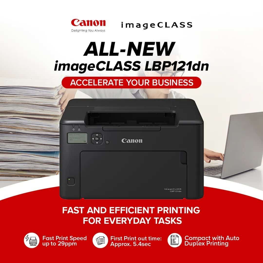 Canon imageCLASS LBP122DW A4 WI-FI Monochrome Laser Printer – Auto ...