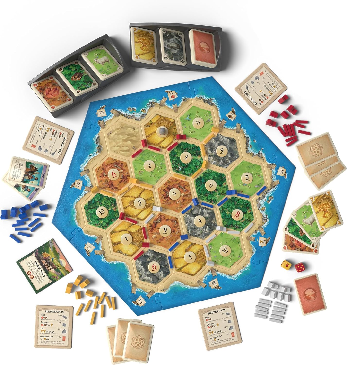 Catan 6th Edition Board Game (Original) (Base Game) - Adventure Board ...