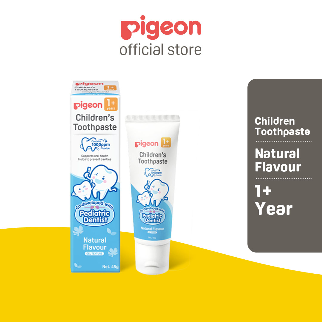 Pigeon Children Toothpaste 1+ Year Old (45g) | Shopee Malaysia