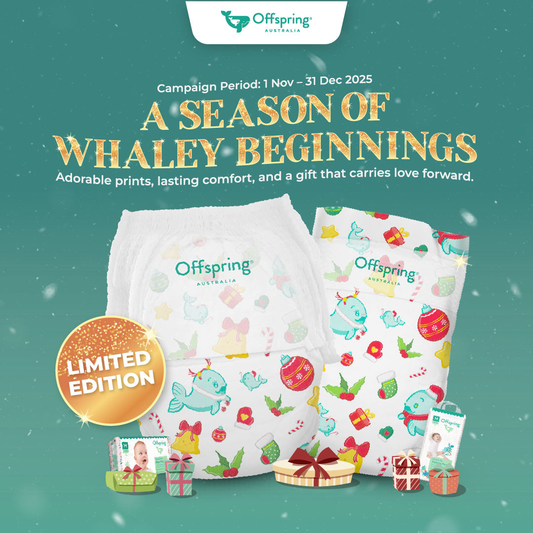 Offspring's Limited Edition “Whaley Season'" Fashion Diaper Tape/Pants ...