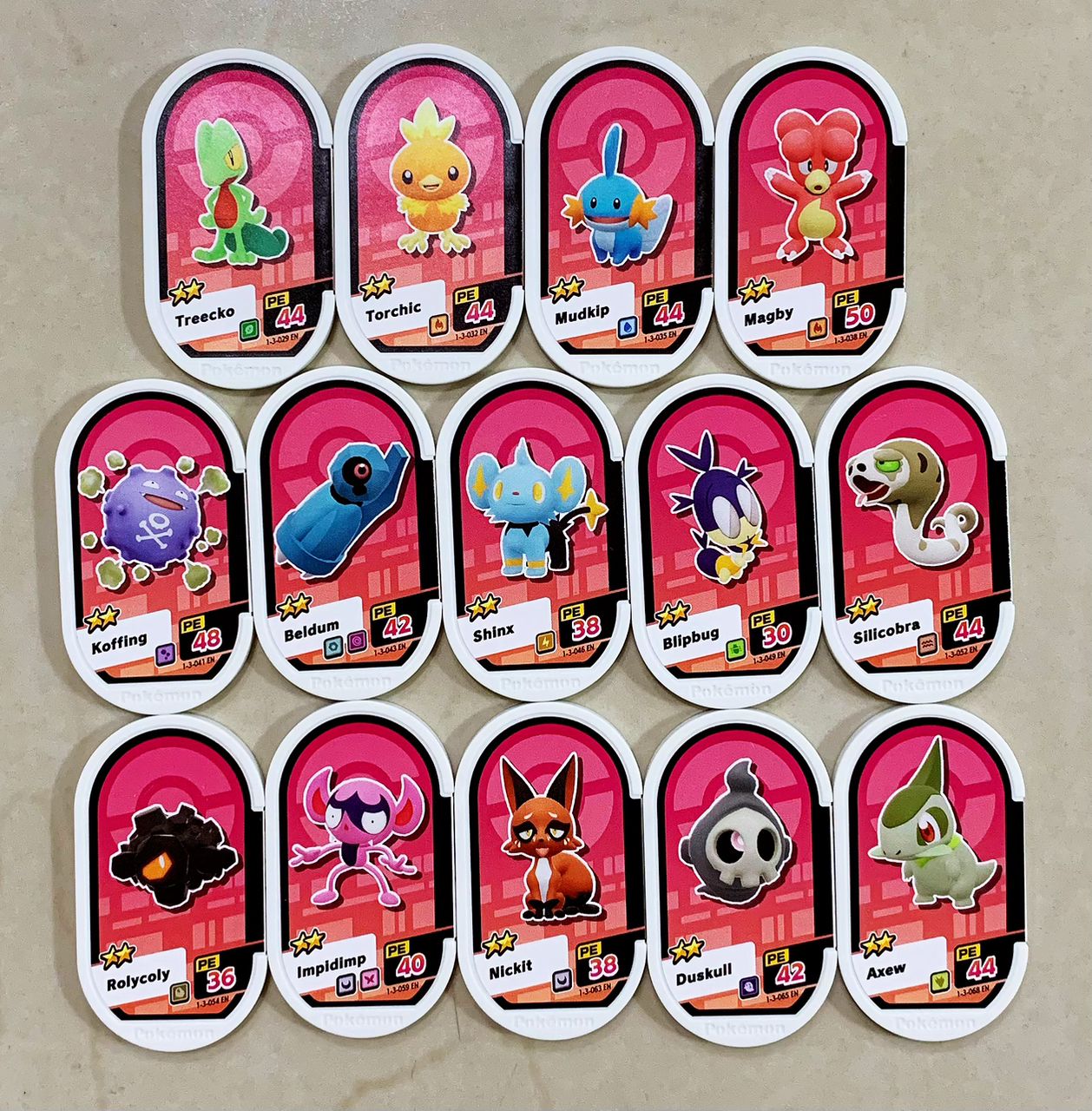 Original Ready Stock Pokemon Mezastar Stardust Version 2 Full Set 2,3,4 ...