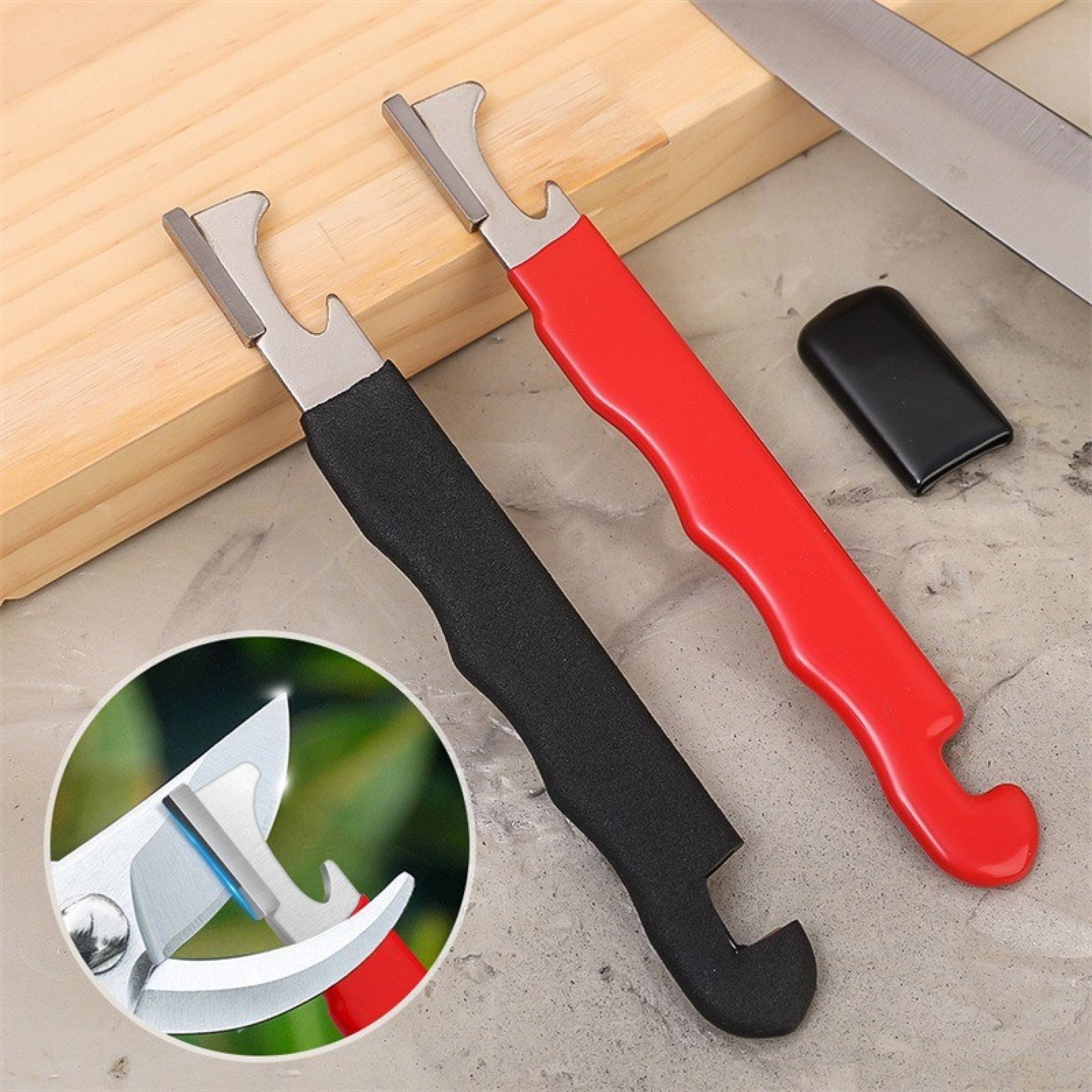 Metal Knife Sharpener Professional Handheld Grindstone Knife Quick ...