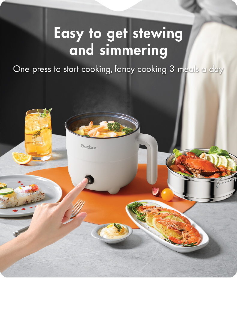 Gaabor 1.8L Capacity Multi-Functional Anti-burning Non-sticky Coating ...