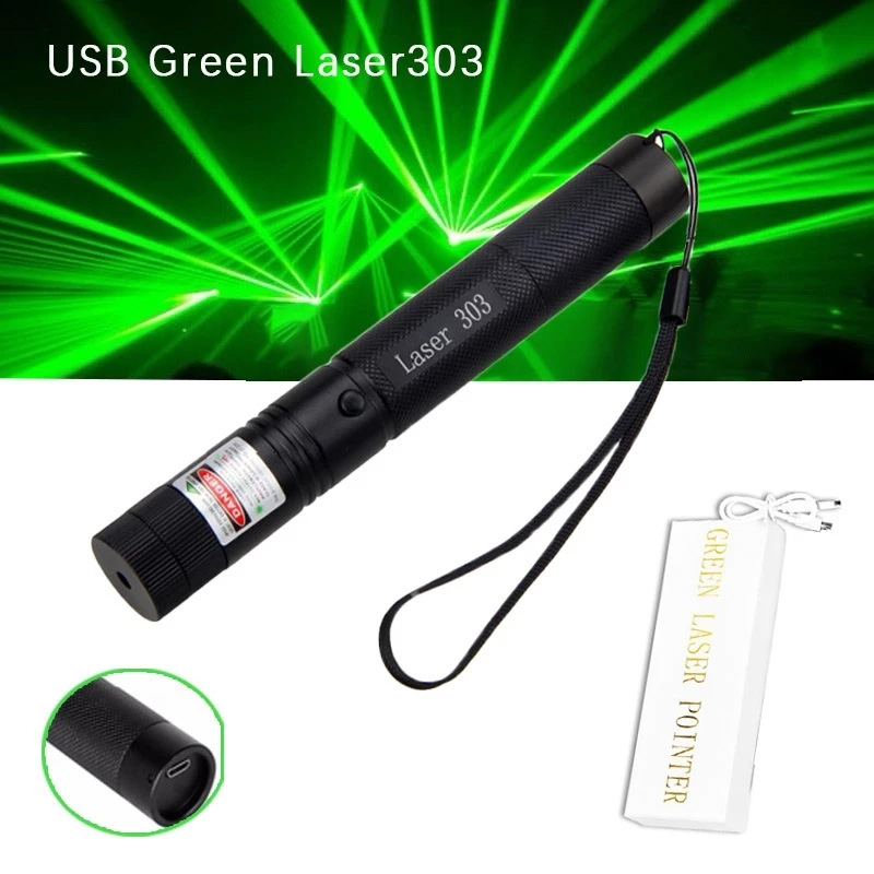 Boutique StoreUSB Tactical Green Laser Pointer High Power Pen Laser ...