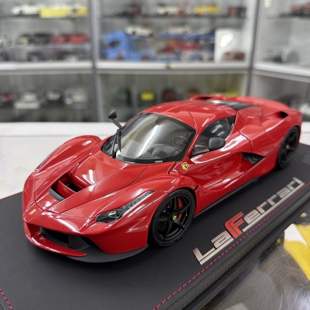 Hobby Diecast 1:18 Scale Laferrari Red Kereta Model Car Vehicle Model ...