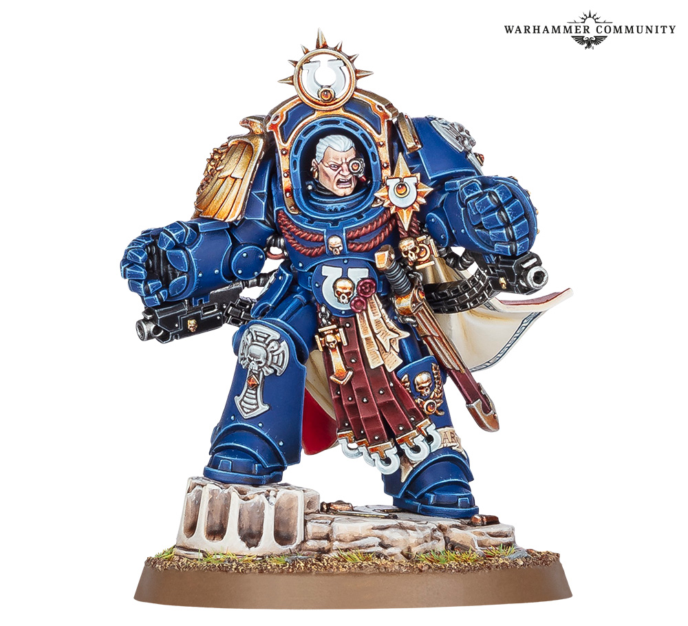 Ultramarines: Marneus Calgar in Armour of Antilochus - Warhammer 40,000 ...