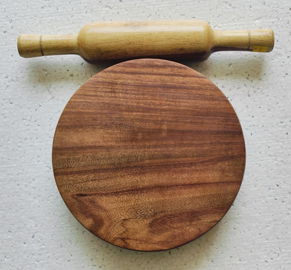 wooden chapati board with set | Shopee Malaysia