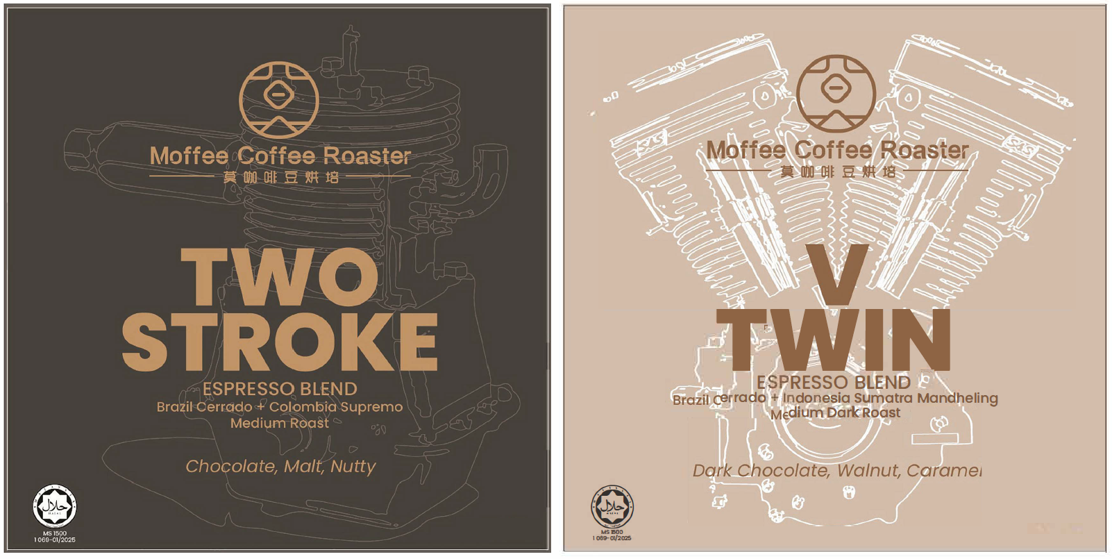 MOFFEE - Espresso Blend Mini (100g) Tester Pack Combo [Espresso Pek ...