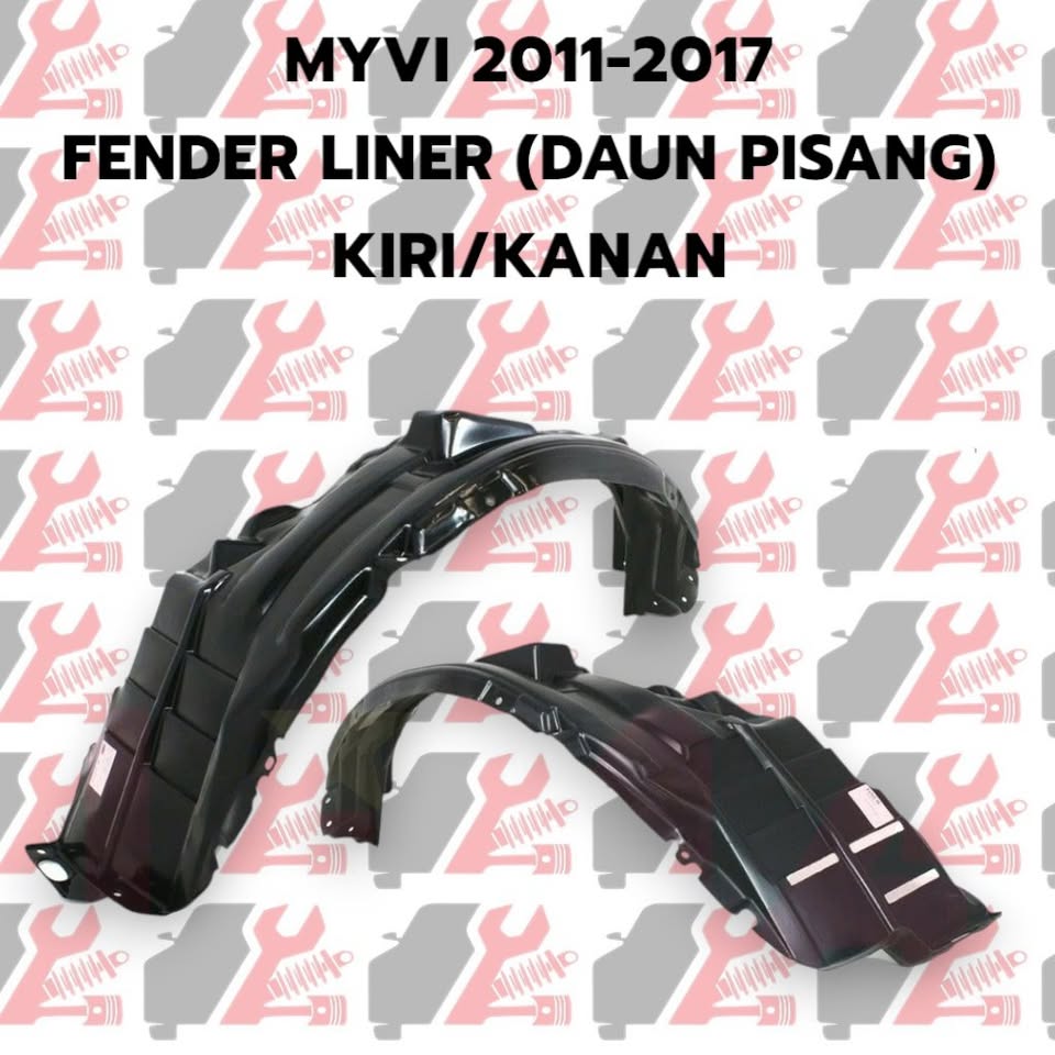 MYVI LAGI BEST ICON 2011 2012 2013 2014 2015 2016 2017 FENDER LINER ...