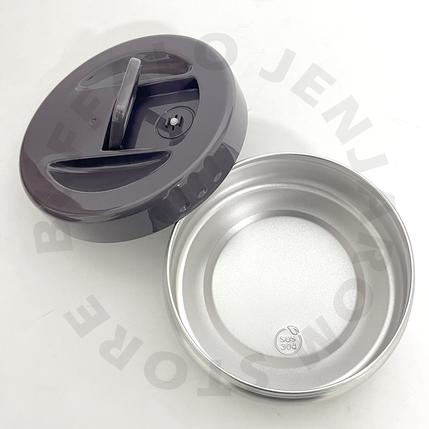 BUFFALO 1.7L Thermal Food Jar with 3 Containers SUS304 Keep Warm Lunch ...