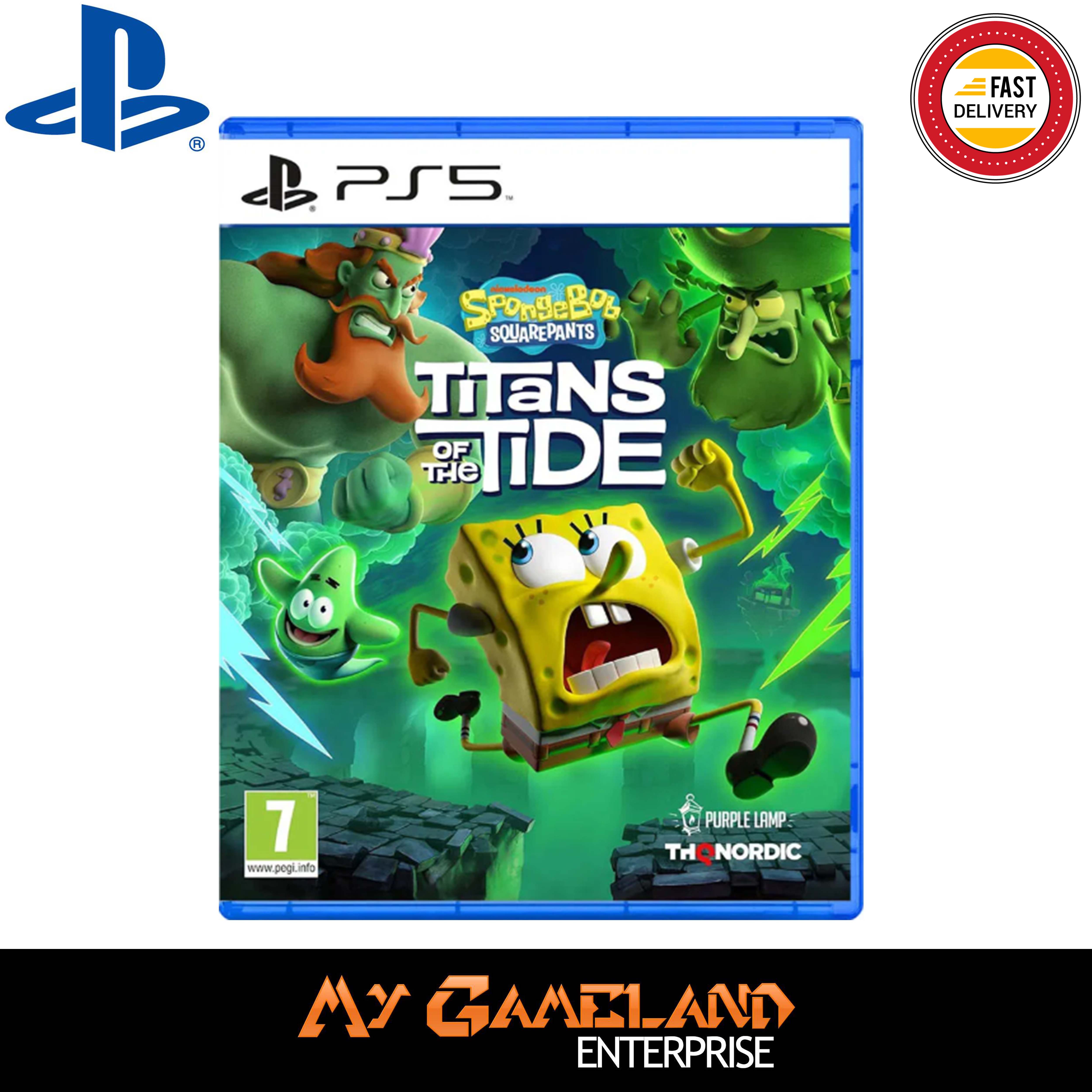PS5 Spongebob Squarepants Titans Of The Tide (English/Chinese)(BRAND ...