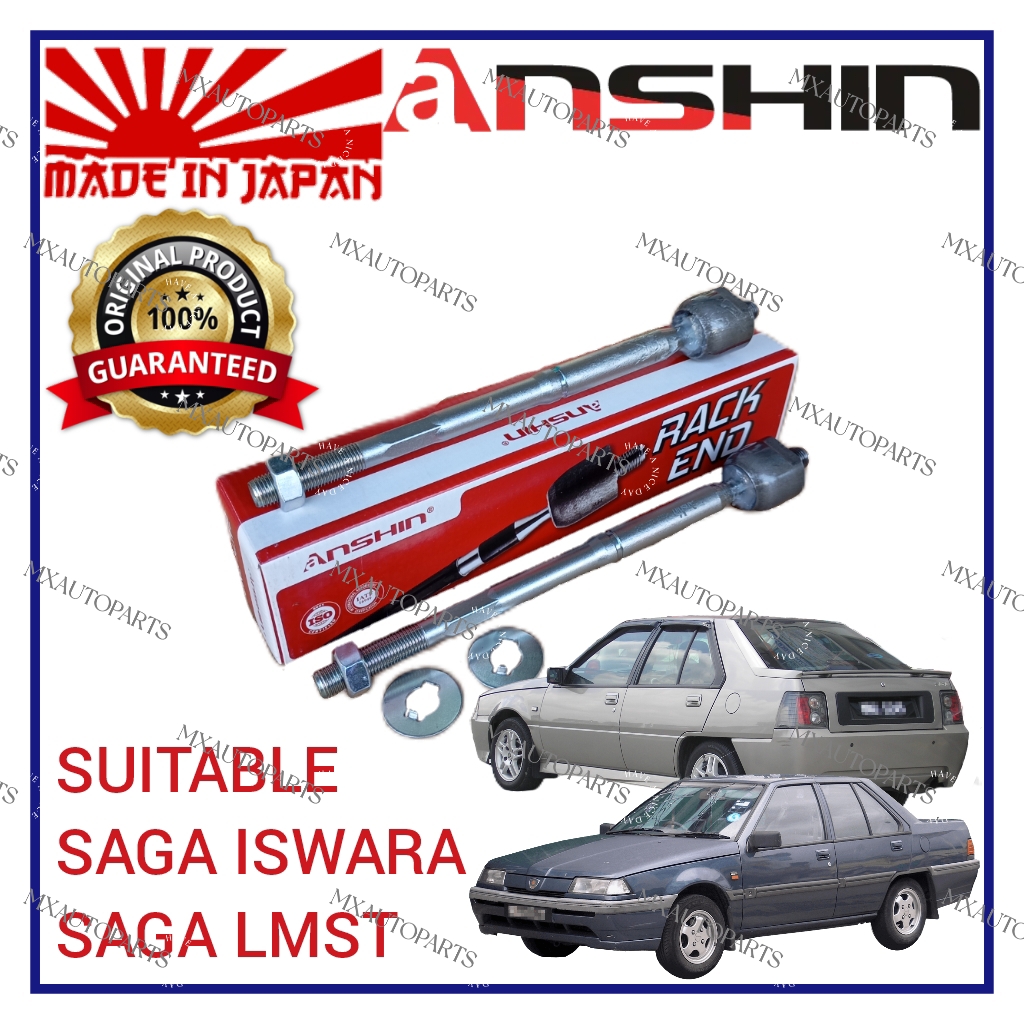 ORIGINAL ANSHIN JAPAN RACK END PROTON SAGA ISWARA LMST ( POWER STEERING ...