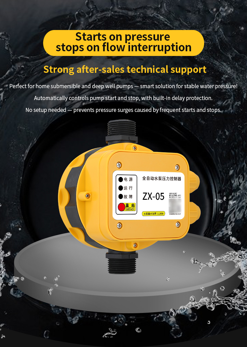Automatic Water Pump Pressure Controller Hydraulic Electronic System ...