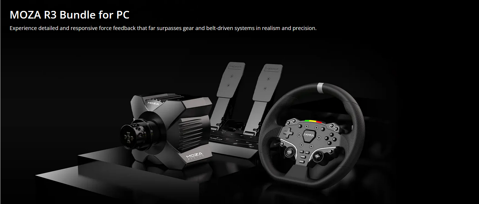 MOZA R3 BUNDLE FOR PC (RS074) | Shopee Malaysia