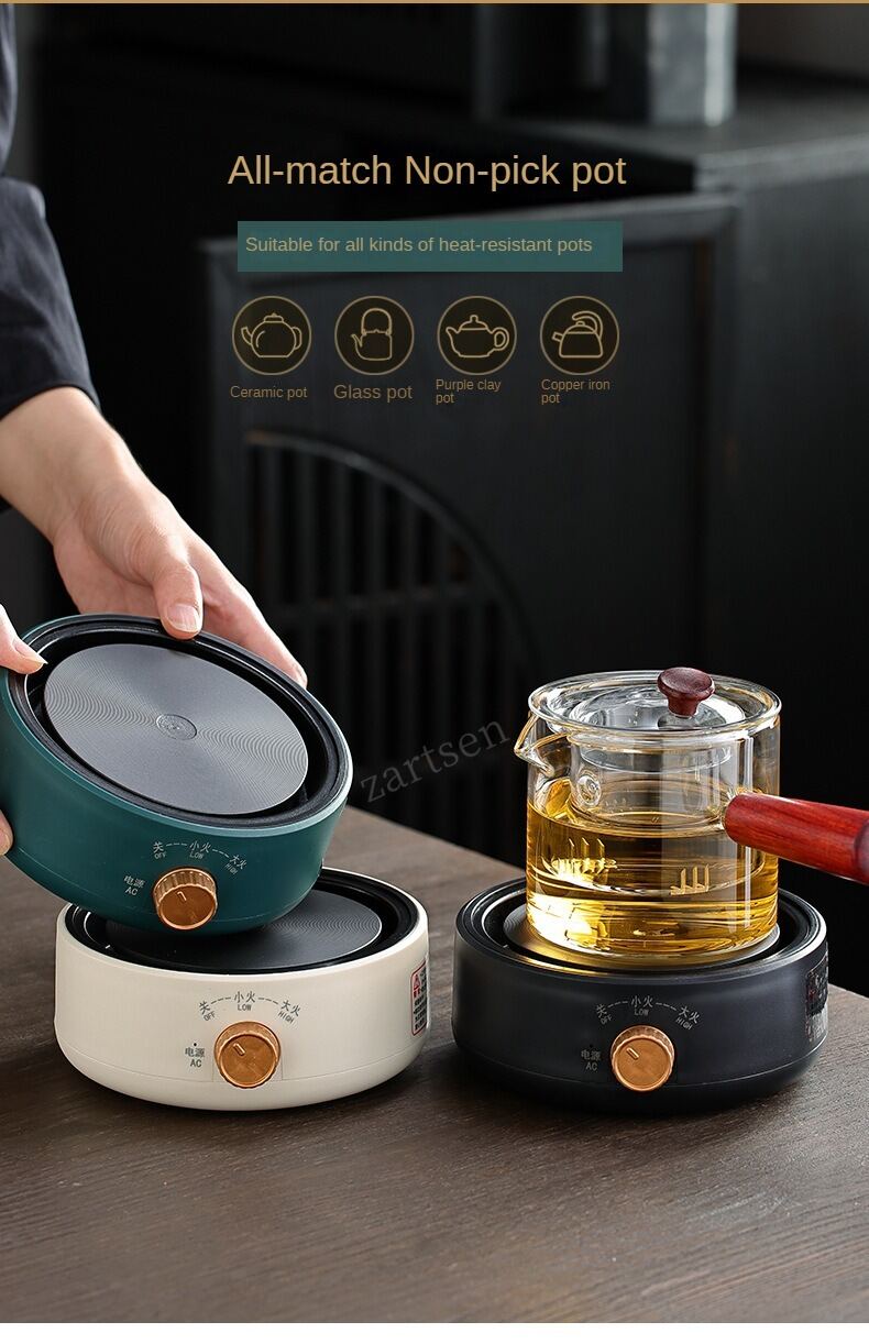 500W Electric Stove Electric Ceramic Induction Cooker Tea Coffee Moka ...
