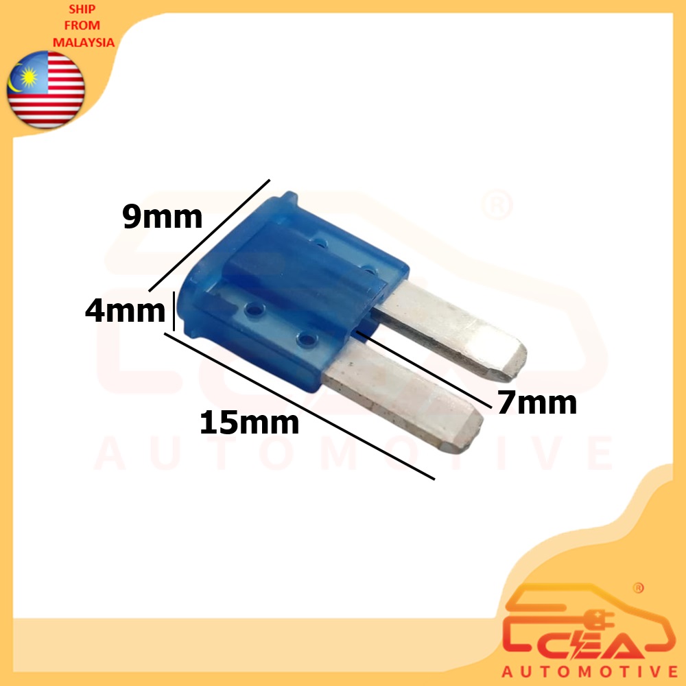 1PCS MICRO MINI FUSE PEC 3 PIN BLADE AUTOMOTIVE MAZDA FORD RANGER ...
