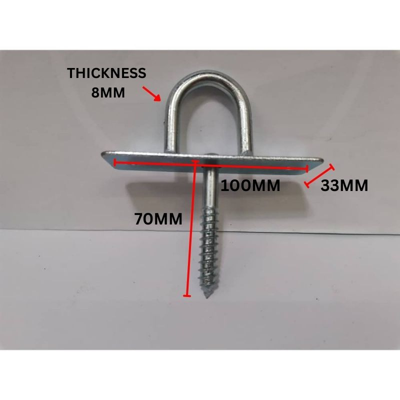 Ceiling Fan Hook ( Screw Type ) Ceiling Mount Fan Hook / Kipas Gantung ...