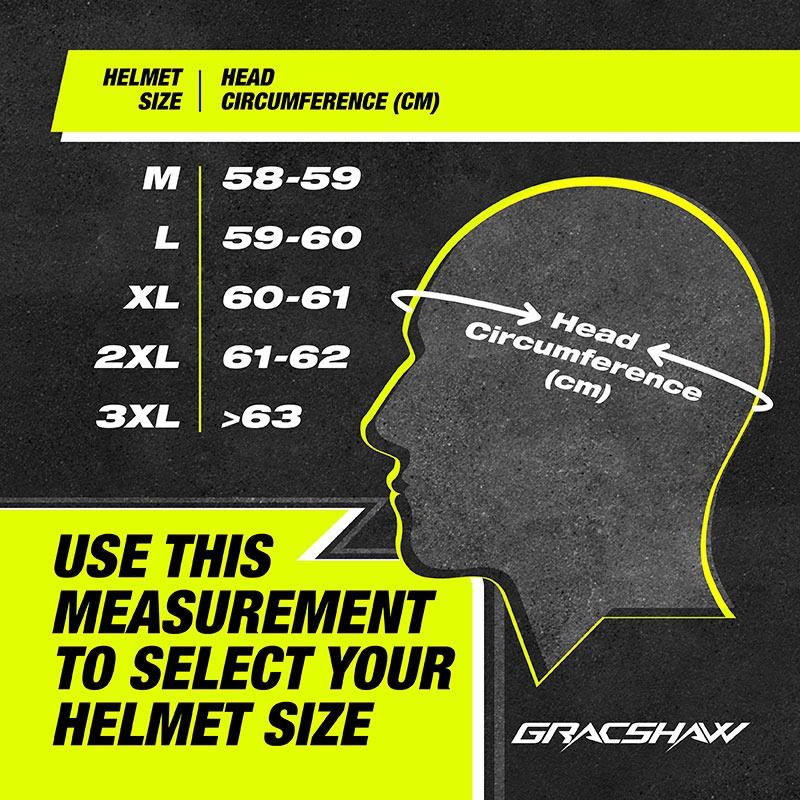 SIRIM} GRACSHAW GLAIVE G565 Double Visor Helmet Black Alaska NANO GREY ...