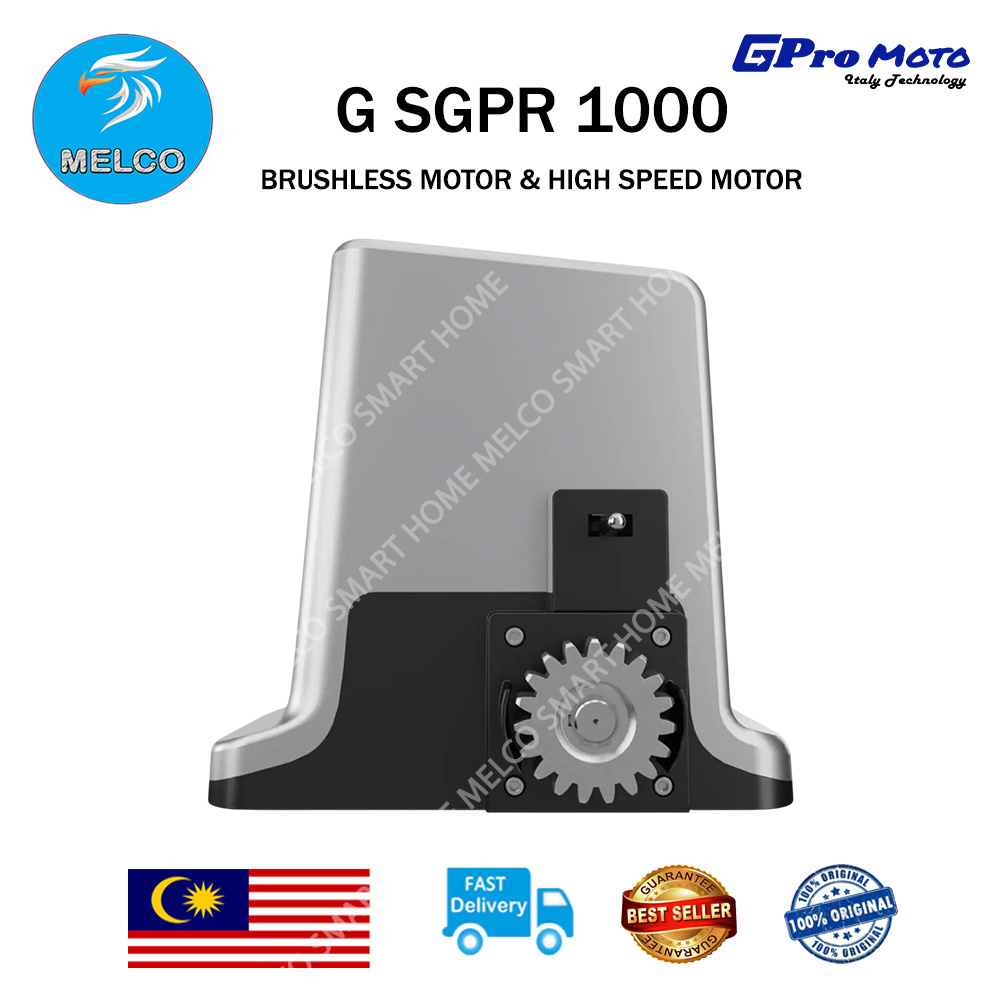 Gpro GPR1000 Brushless 24V Sliding Gate Motor – AC/DC High-Speed ...