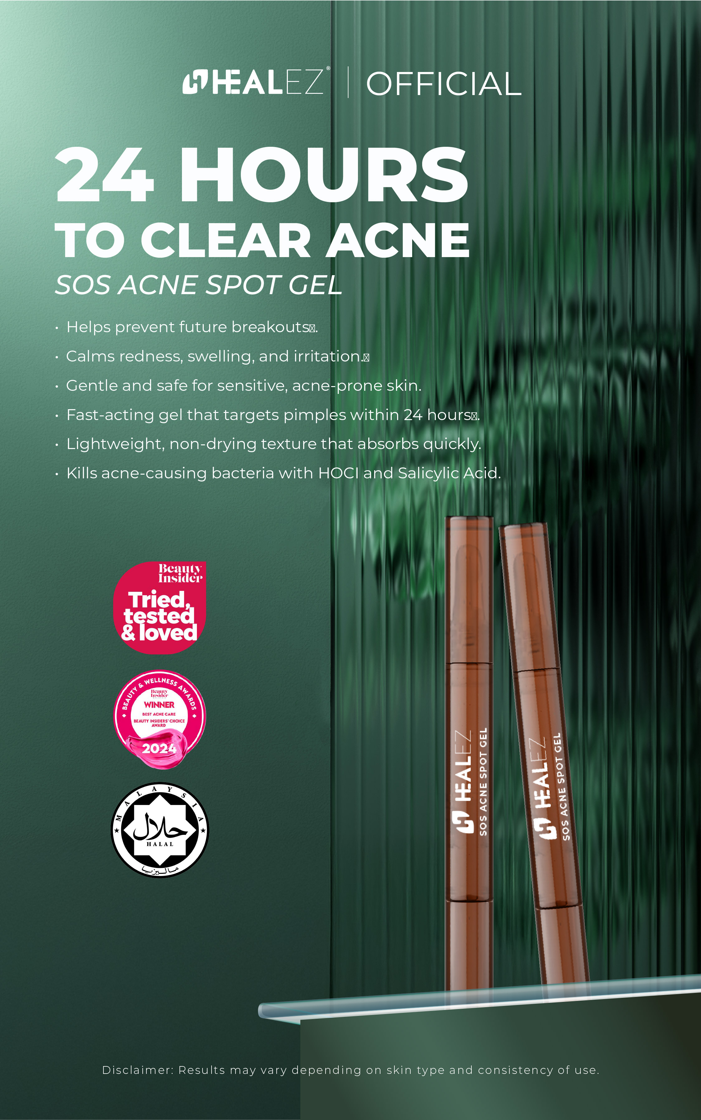 HEALEZ Acne & Scars Care - Acne Spot & Serum (Variant) | Shopee Malaysia