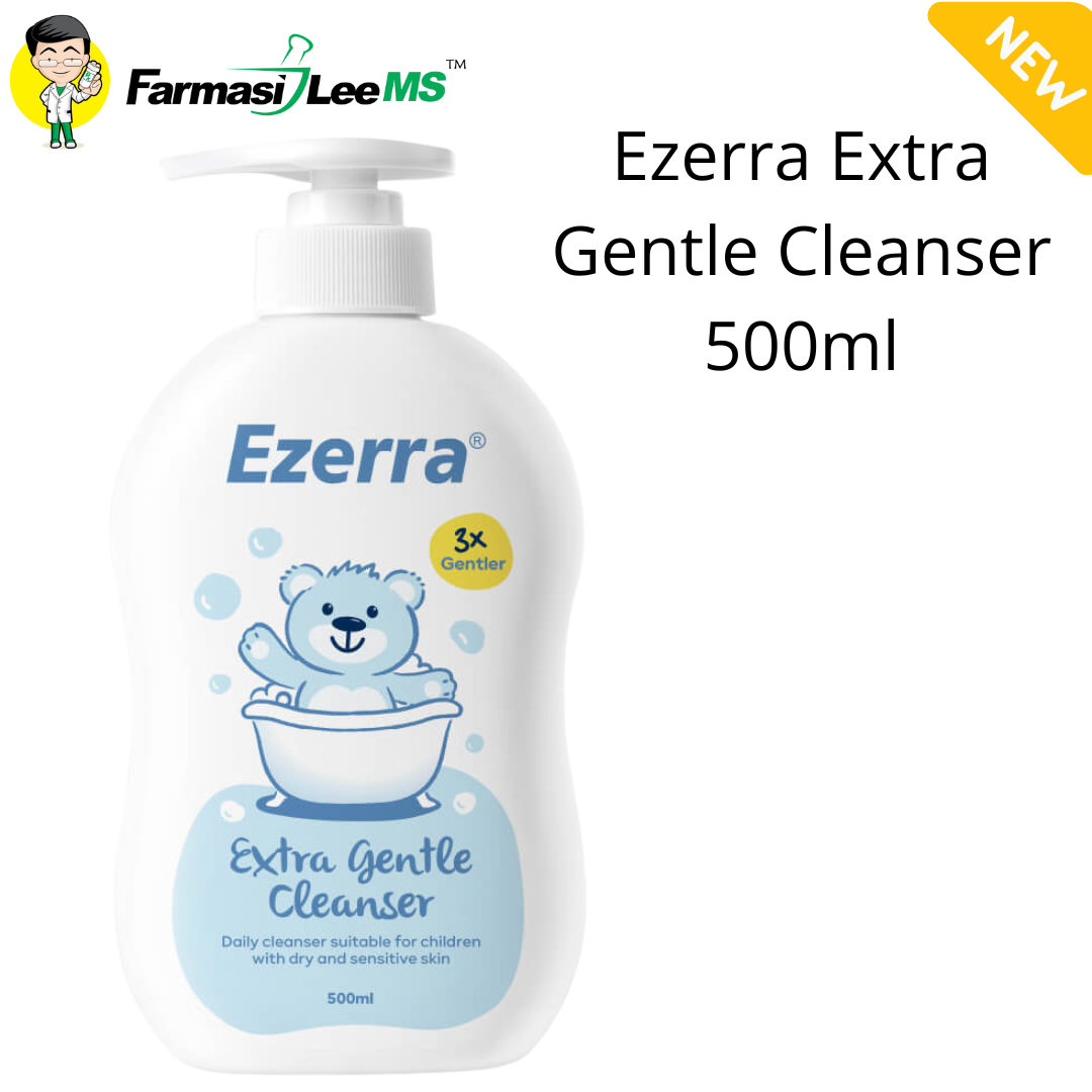 Ezerra Extra Gentle Cleanser 500ml (Exp 10/2028) | Shopee Malaysia