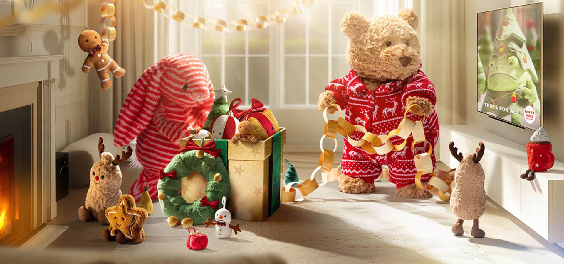 Bartholomew's Bear Doll, Cute Plush Teddy Bear Doll, Soft and ...