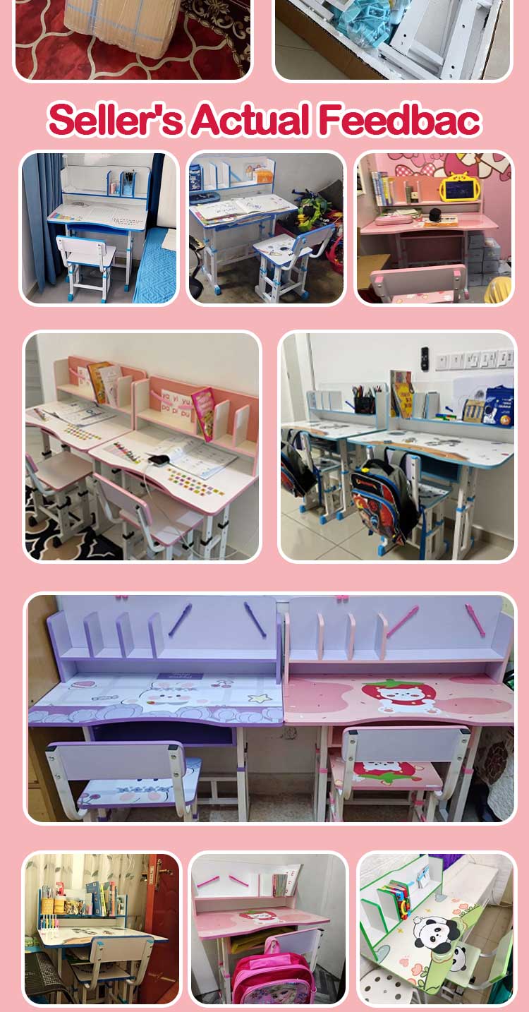 Ready Stock Kids Study Table With Chair Drawer Meja Belajar Kanak Kanak ...