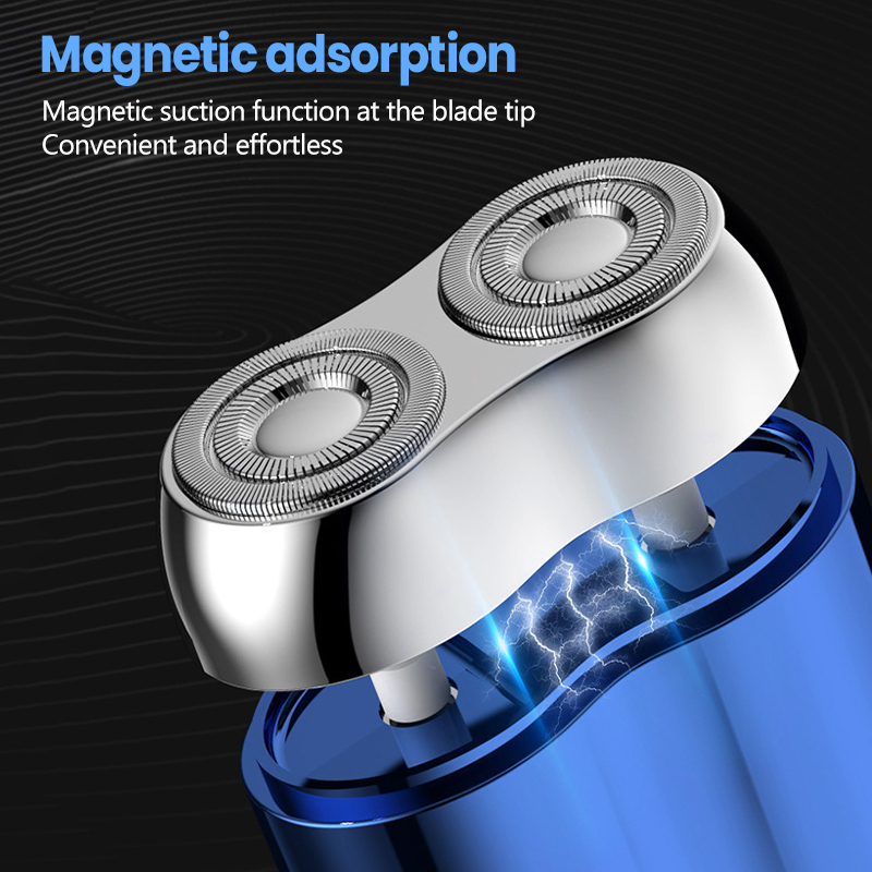 Mini Men Electric Shaver Wet and Dry Use USB Rechargeable Portable ...