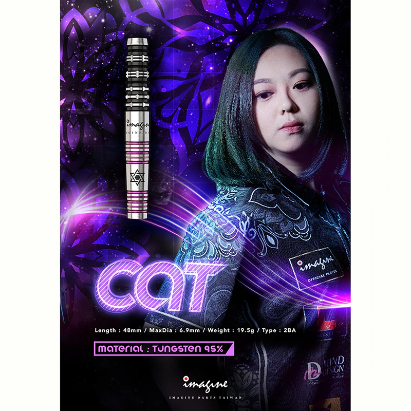 Imagine Darts CAT 2BA Cat Ip Player Model (Darts Barrel) | Shopee Malaysia