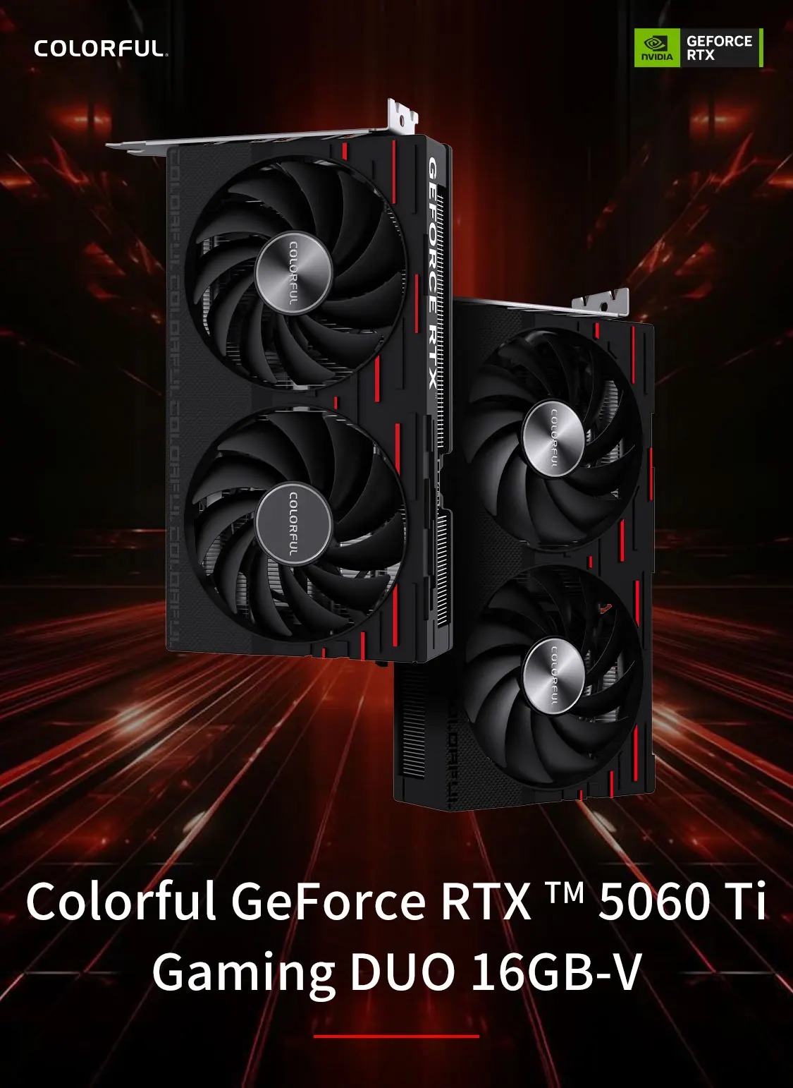 COLORFUL GEFORCE RTX 5060 TI GAMING DUO 16GB GDDR7 | RTX 5060 NB DUO ...