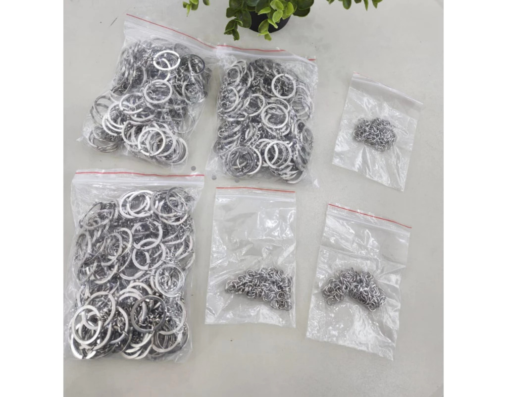 KEYCHAIN RING Keychain Ring DIY Ring Rantai Kunci 25mm Jump Ring ...
