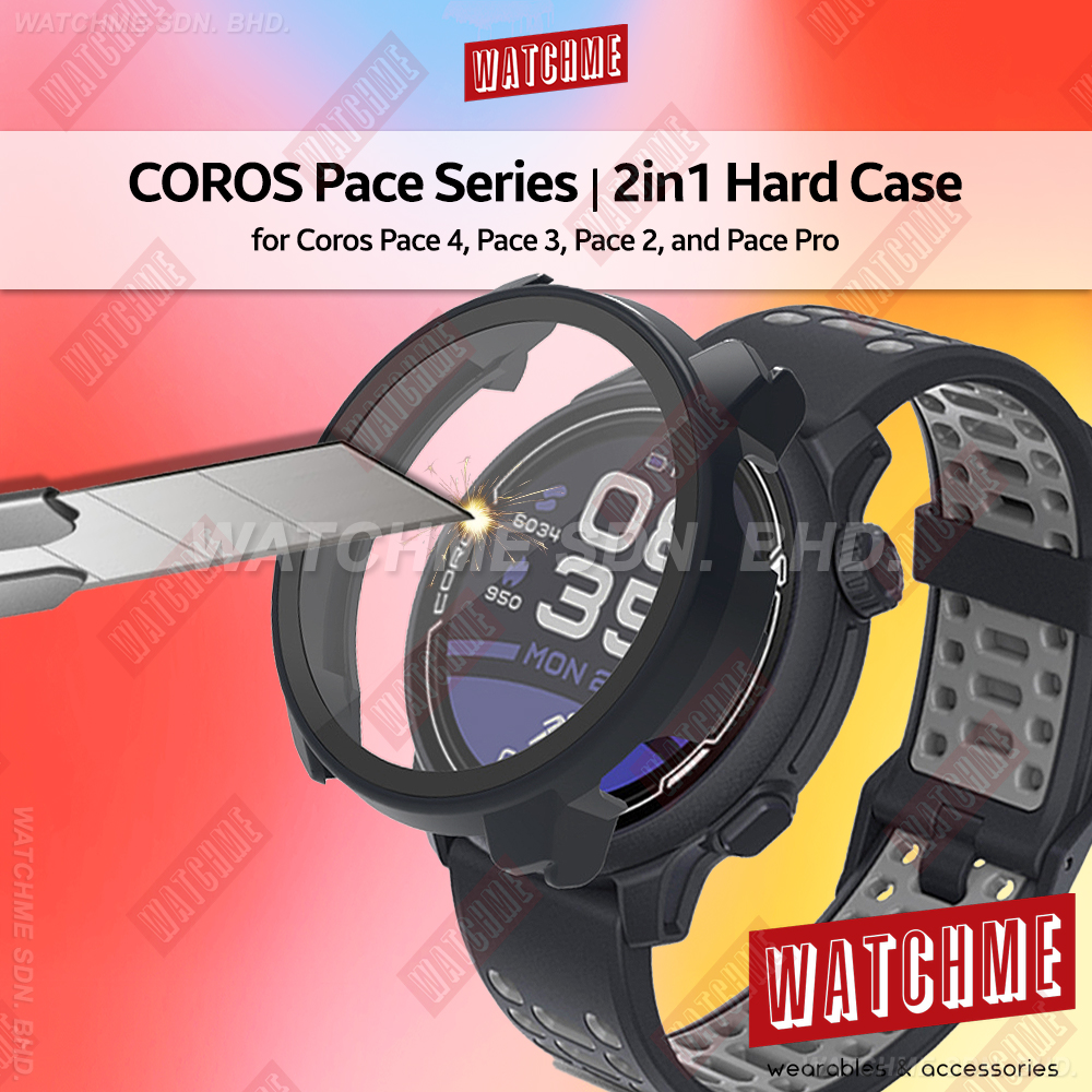 COROS Pace 4 3 2, Pace Pro Protector Case, 2in1 Hard Casing With Screen ...