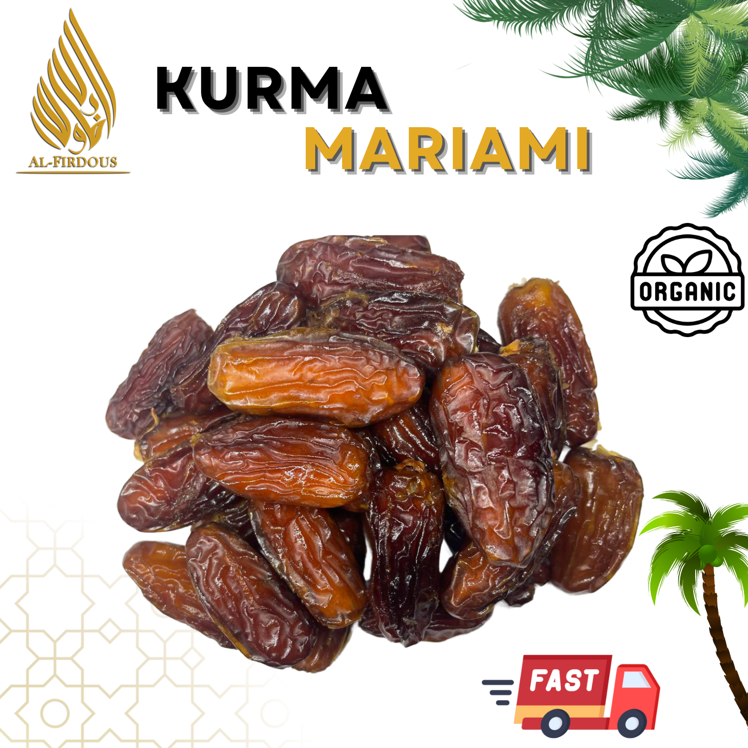 Kurma Mariami Jumbo AAA | AA Premium Quality Large Mariami Dates ...