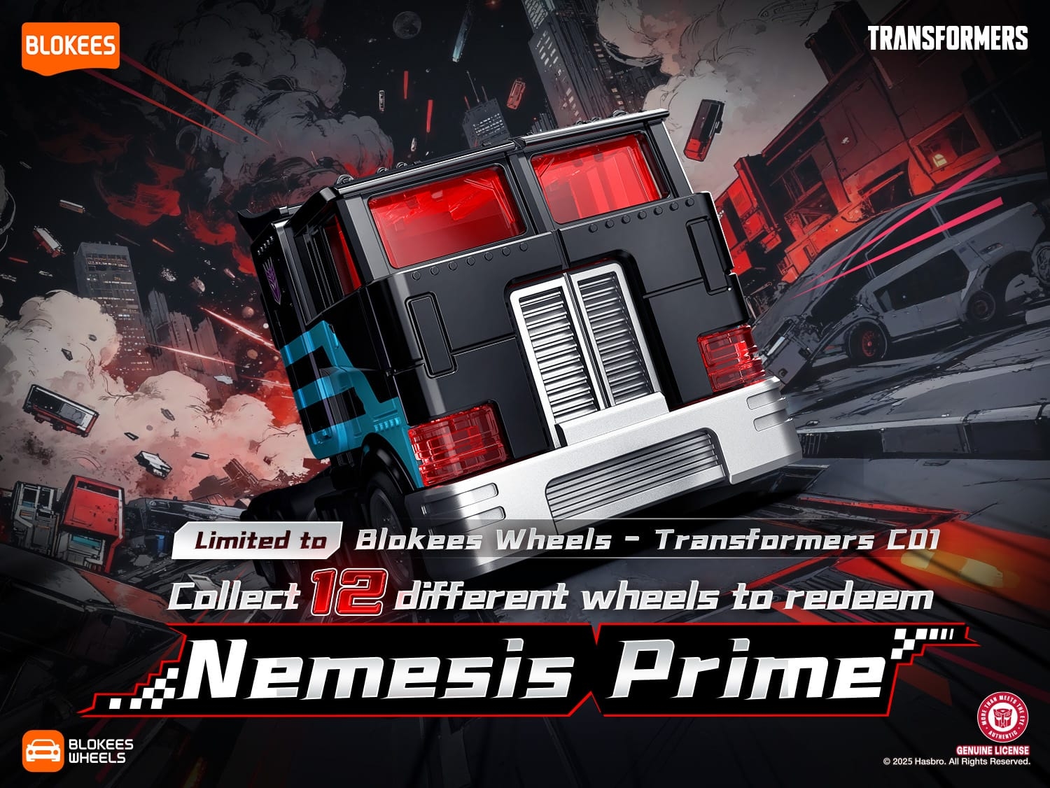 [BLOKEE APP Redeem] BLOKEES Figures Transformers C01 Nemesis Prim ...
