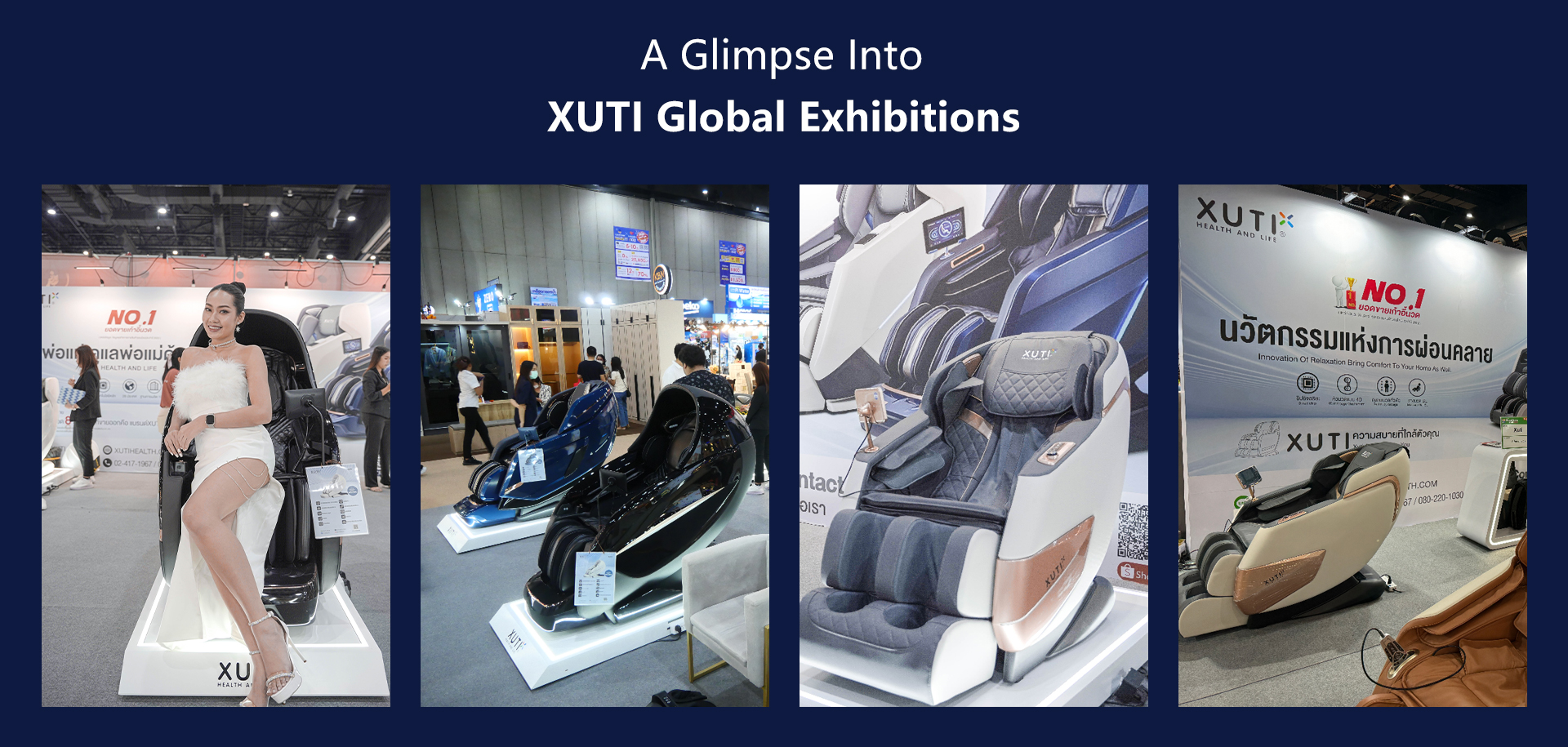 Xuti Massage chair A60/PRO Multi-functional electric massage chair ...