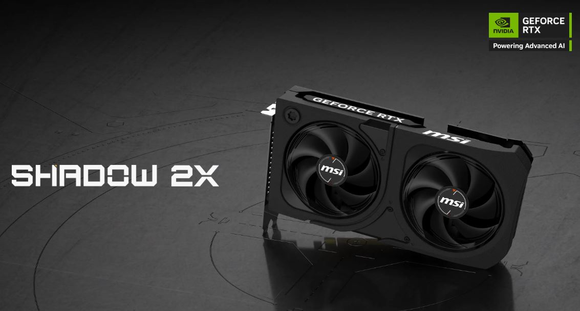 MSI NVIDIA RTX5060TI SHADOW 2X 16G GDDR7 OC GRAPHIC CARD | Shopee Malaysia