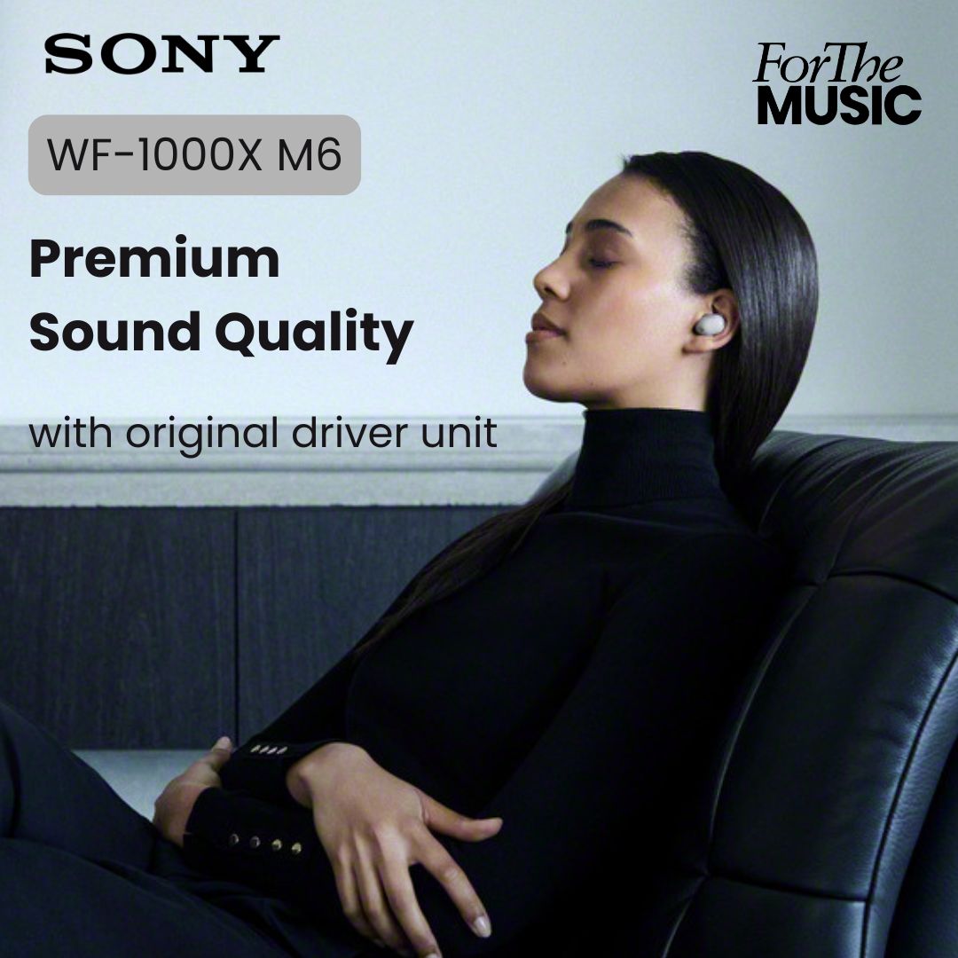Sony WF-1000XM6 True Wireless Noise Cancelling Earbuds | WF-1000XM5 ...