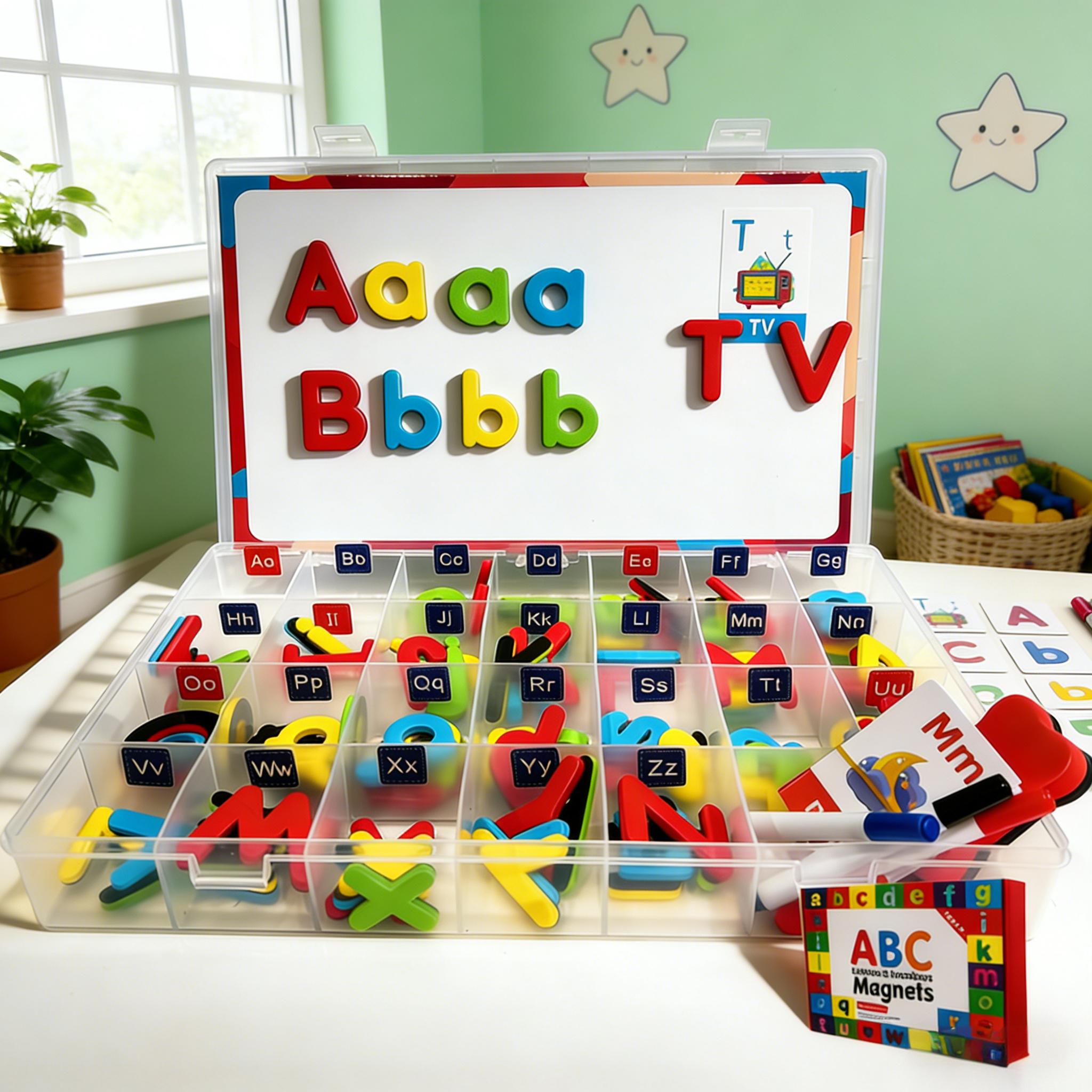 Magnetic Letters ABC / 123 Alphabet Letter Number magnet early ...