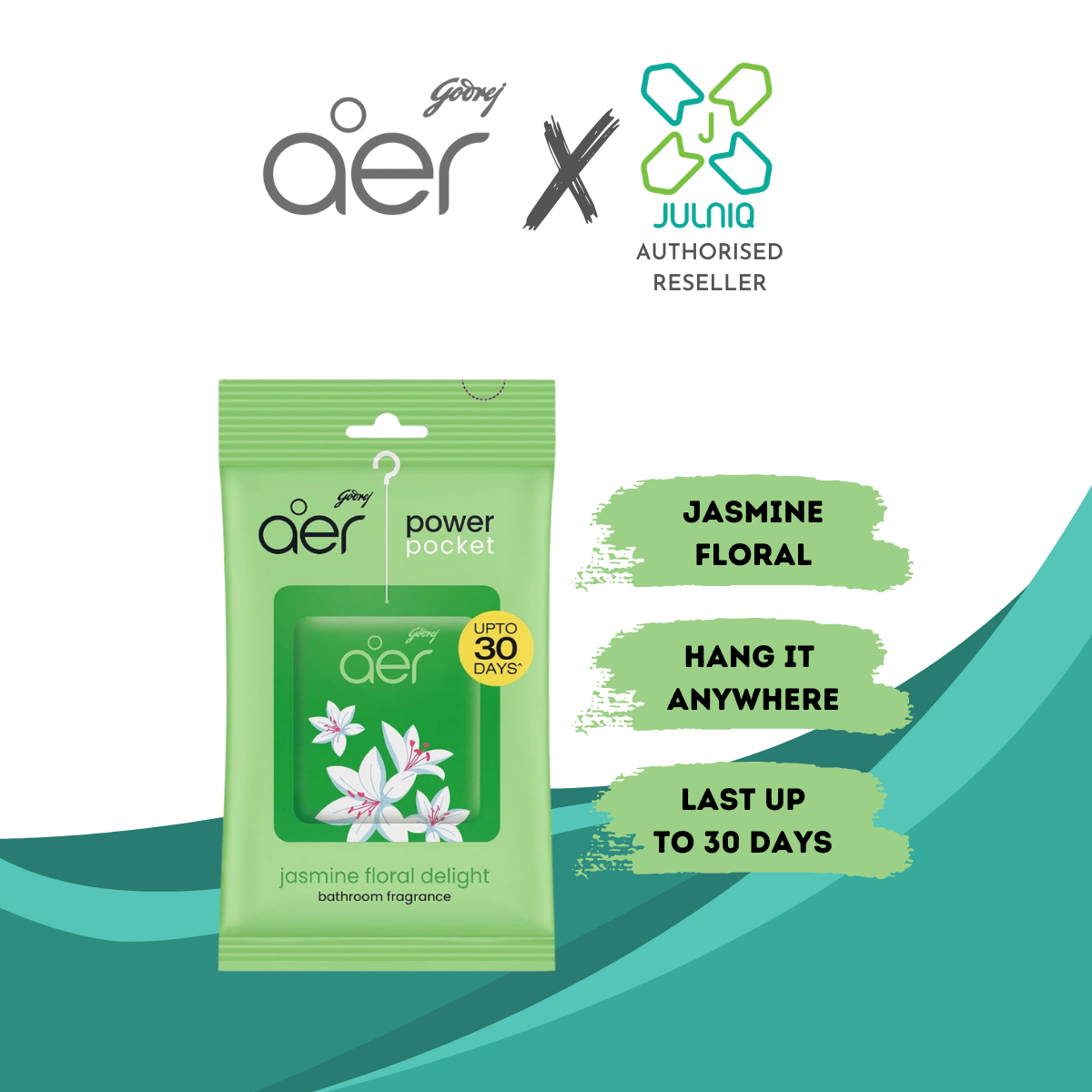 Godrej AER Power Pocket Assorted Hanging Fragrance 10g | Shopee Malaysia
