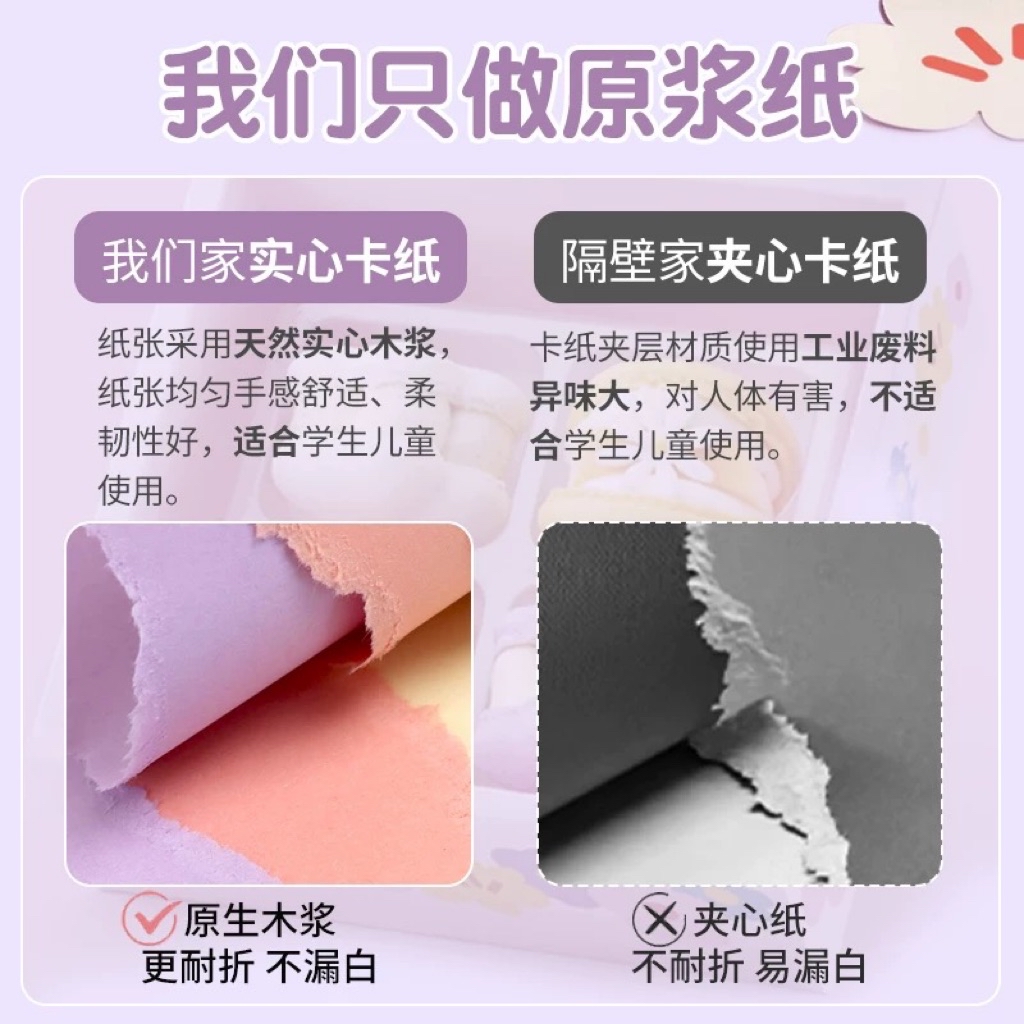 AKINA SAVE 200g A4 Size Colour Paper Macaroon Colour Drawing Creative ...