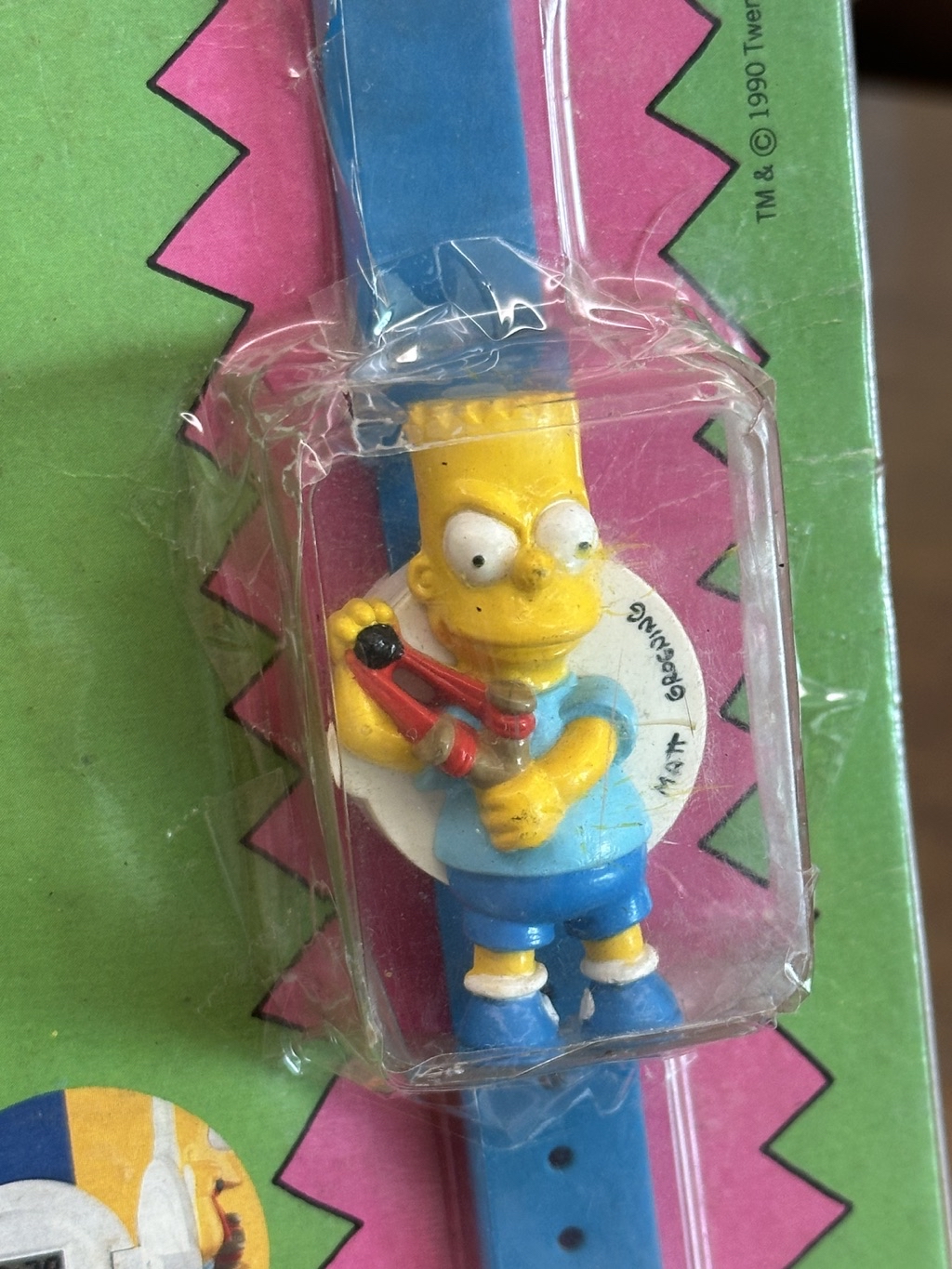 Bart Simpson Quartz Watch Zeon Simpsons 1990 Licensed | Shopee Malaysia